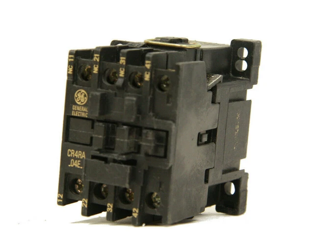 GE CR4RA CONTACTOR 120V 60Hz 110V 50Hz Coil EUR 55,45 - PicClick FR