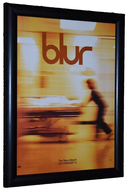 BLUR BAND FRAMED A4 1997 blur ALBUM Original promo ART poster £13.99 ...