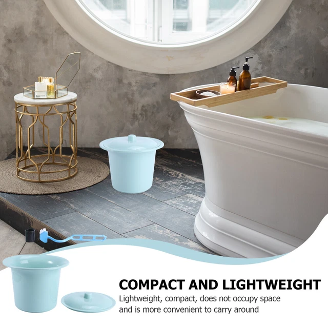 OLD MAN BEDPAN Urinal Toilet Adult Chamber Pot Elder Men Women Spittoon ...