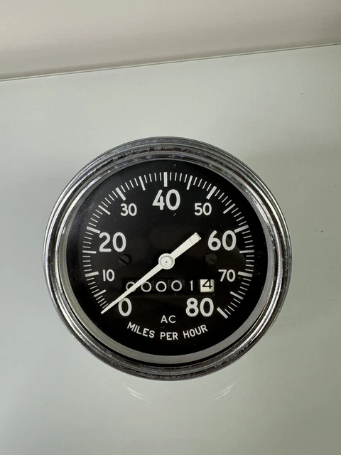 VINTAGE AC 80 MPH Speedometer Hot Rat Rod $54.95 - PicClick