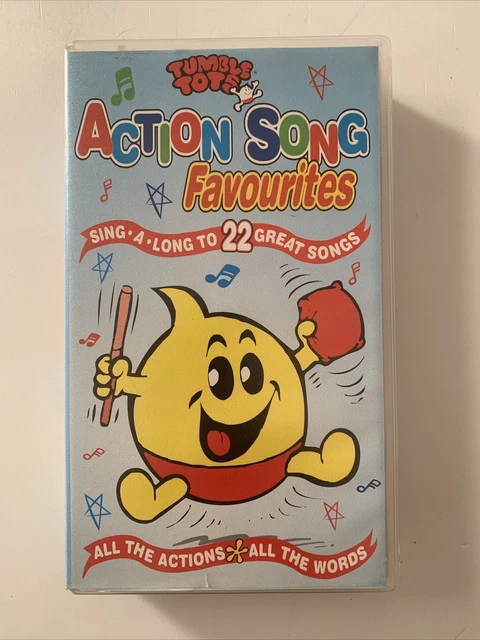 TUMBLE TOTS ACTION Song Favourites - vhs video tape - Cult Classic £10. ...