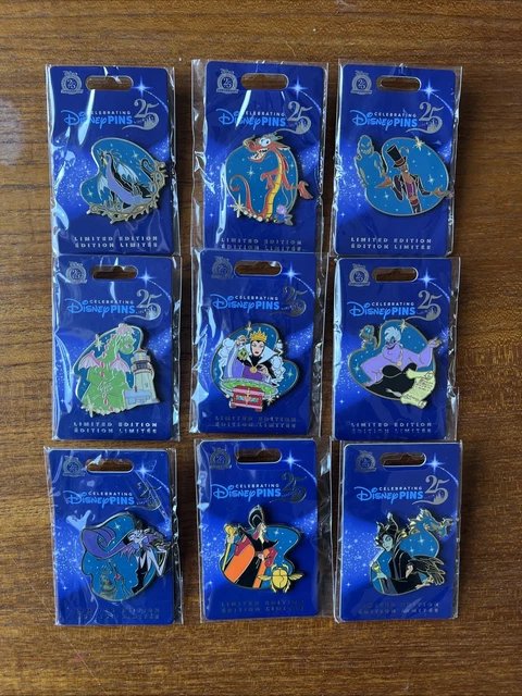 THE MAGIC OF Disney 2025 Pin Trading Event All 9 Pins Limited Edition ...