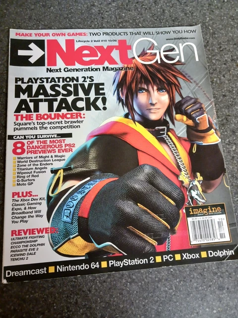 VINTAGE NEXT GENERATION NextGen Magazine October 2000 Dreamcast ...