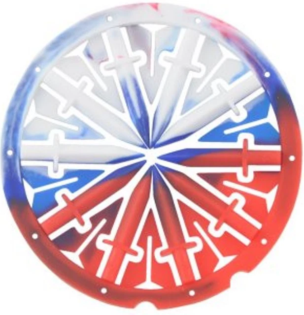 DYE ROTOR R1 + DYE LTR KM Spine (rot/blau/weiß) Speedfeed Hopper Loader ...