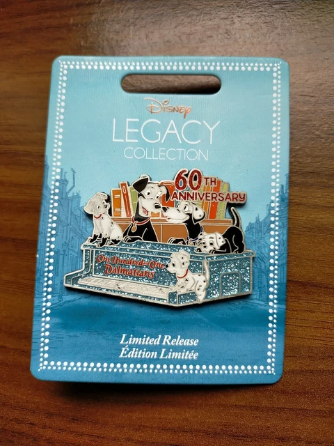 DISNEY LEGACY COLLECTION Pin - 101 Dalmatians 60th Anniversary Limited ...