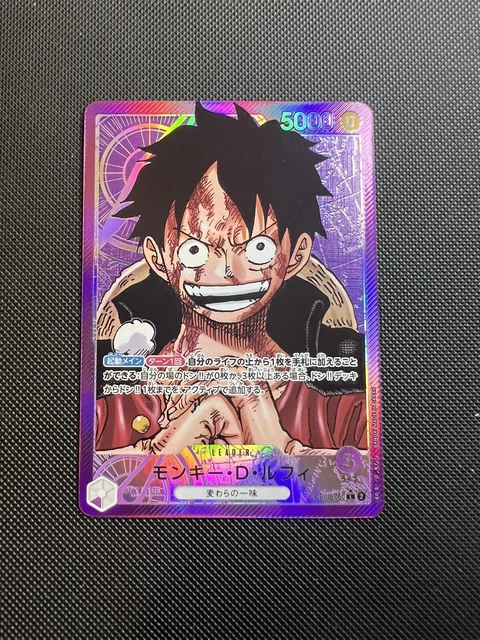 ONE PIECE TCG Monkey D Luffy OP05-060 L Parallèle Alt Leader réveil de la nouvelle ère EUR 58,35 ...