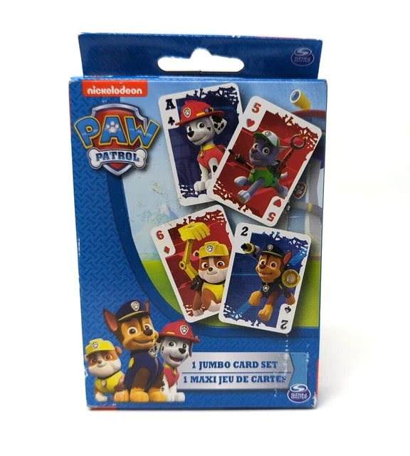 NEW NICKELODEON PAW Patrol Jumbo Playing Cards $7.41 - PicClick