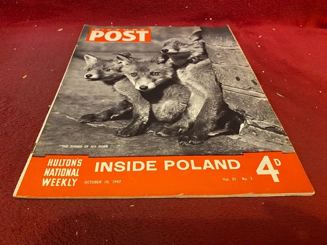 PICTURE POST MAGAZINE 18/10/1947 Ella Kopka. Beryl Baxter. Florence ...