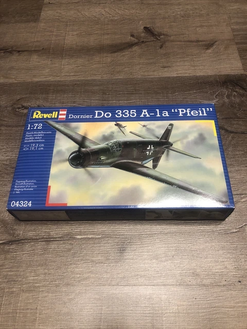 REVELL 1:72 DORNIER Do 335 A-la Pfeil Modellbausatz 04324 Neu Ovp ...