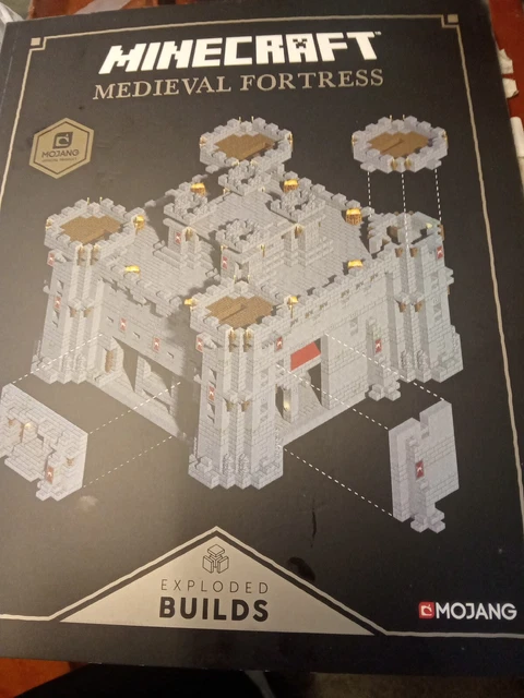 MINECRAFT: EXPLODED BUILDS: Medieval Fortress: An Official Mojang Book ...