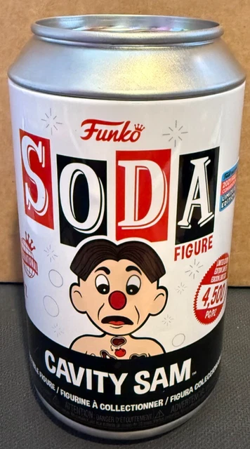 FUNKO SODA CAN Figure CAVITY SAM from Operation Board Game New Opened £ ...