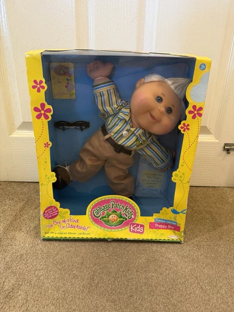 CABBAGE PATCH KIDS Doll Preppy Boy 2011 Jakks Pacific - New & Sealed £ ...