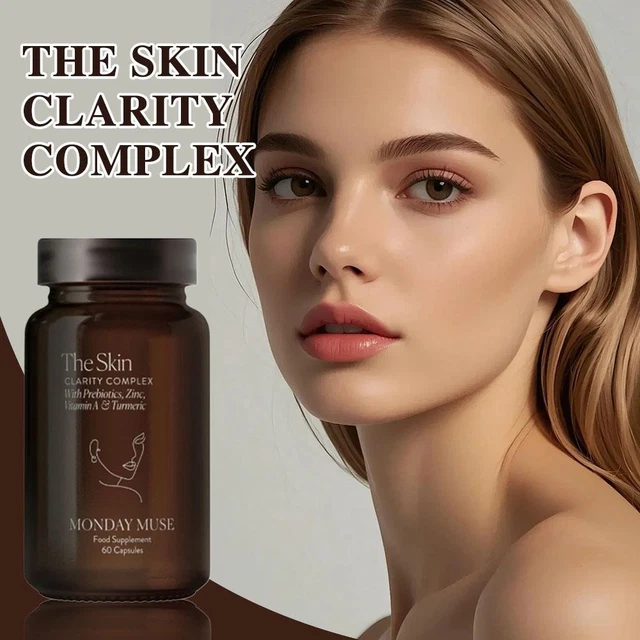 SKIN CLEAR CAPSULES The Skin Clarity Complex 2025 New S6V5 C1S7 £6.48 - PicClick UK