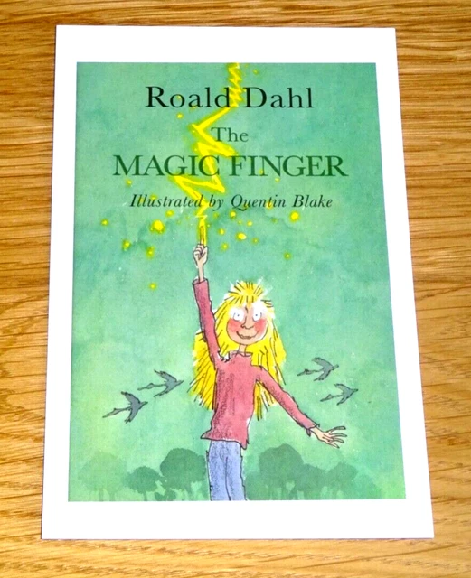 ROALD DAHL BOOK Cover Postcard - The Magic Finger - Illustrated By ...