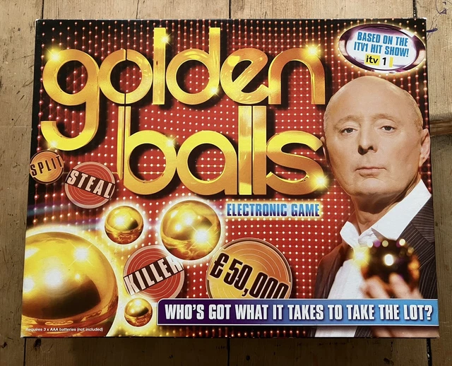 GOLDEN BALLS ELECTRONIC Board Game ITV TV Show By Vivid 2007. £14.99 ...