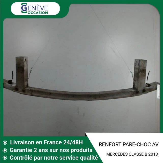 🇫🇷 RENFORT Pare-Choc Avant Mercedes Classe B ♻️ 2466201100 EUR 69,30 ...