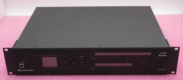 CRESTRON DM-MD6X4 DIGITALMEDIA DM Media Distribution Center HD Matrix ...