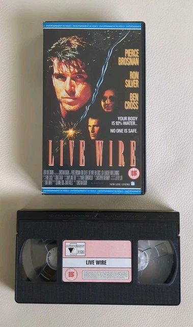 LIVE WIRE VHS PAL Video Pierce Brosnan Entertainment In Video £5.99 ...