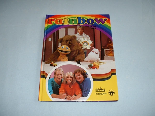 RAINBOW VINTAGE 1987 Annual Story Book (CLASSIC TV SHOW/SERIES/BUNGLE ...