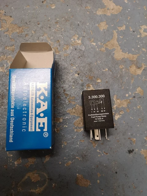 PORSCHE 924 ORIGINAL Kae Fuel Pump Relay Electric Made In Germany ...