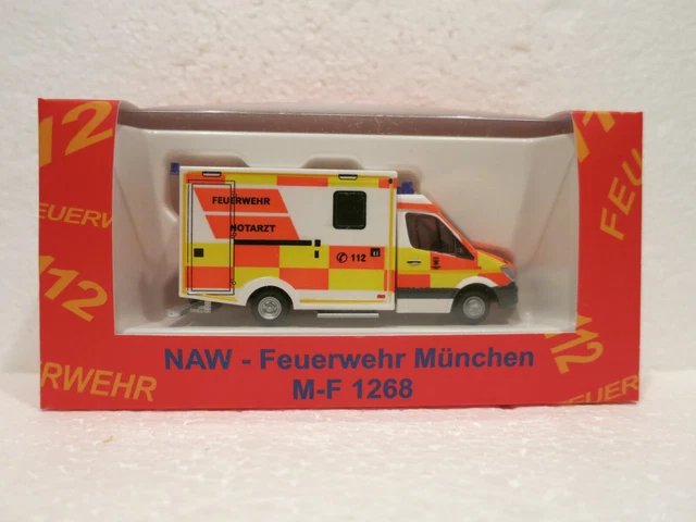 RIETZE MERCEDES BENZ Sprinter NAW Feuerwehr München (M-F 1268 ...
