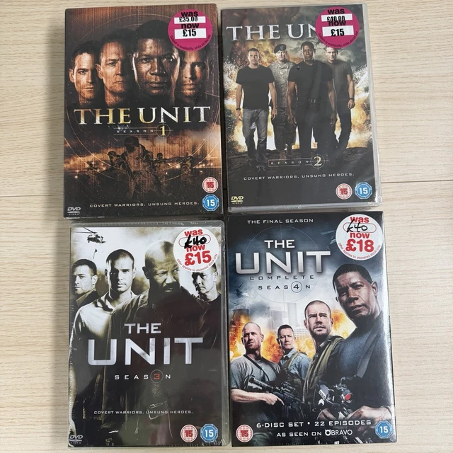 THE UNIT COMPLETE Seasons 1-4 DVD Box Set New Sealed UK Region 2 TV ...