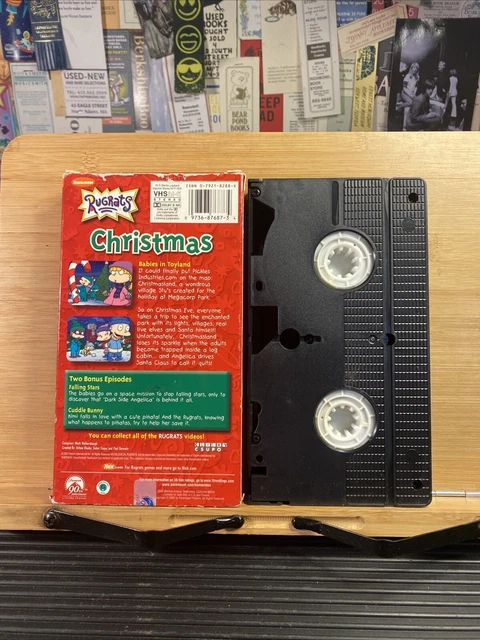 RUGRATS CHRISTMAS VHS Video Tape 2002 Nickelodeon Classic Cartoon 3 ...
