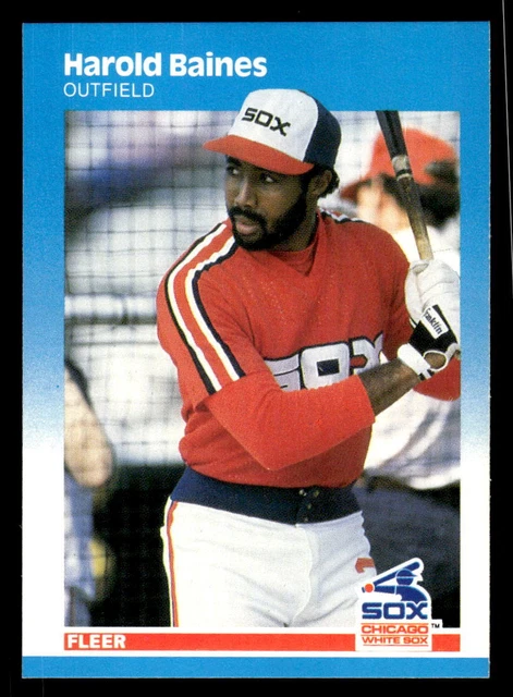 HAROLD BAINES CHICAGO White Sox 1987 Fleer #485 EUR 2,18 - PicClick FR
