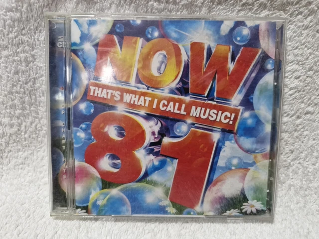 NOW THATS WHAT I Call Music Volume 81 Double Cd Mint Condition £5.99 ...