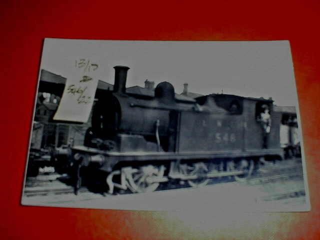 LOCO PHOTO LNER BR 0-6-0T CLASS J73 No 548 £1.50 - PicClick UK