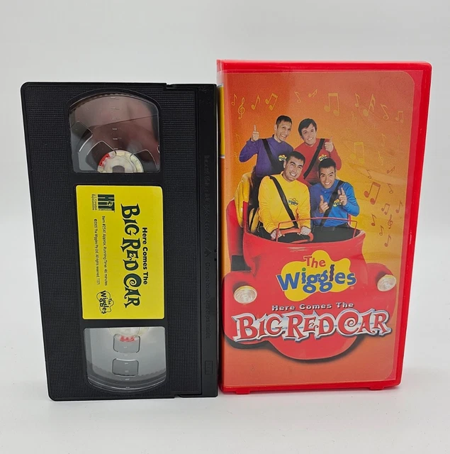 THE WIGGLES HERE Comes the Big Red Car VHS - Extremely Rare - Red ...