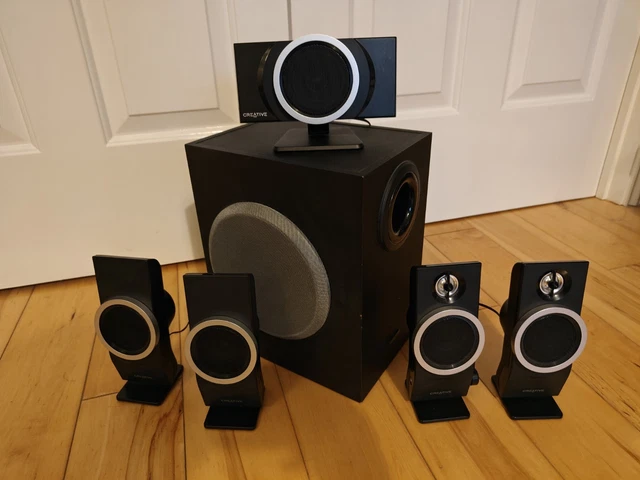 CREATIVE INSPIRE T6100 5.1 Surround Sound Speaker System £21.50 ...