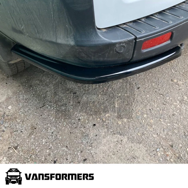 FORD TRANSIT CUSTOM MK1 Facelift 2018+ Rear Side Splitters Bumper Spats ...
