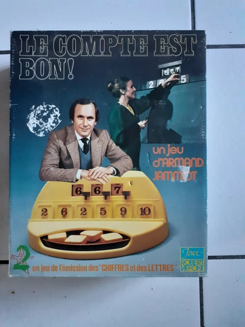 JEUX DE SOCIÉTÉ Le Compte Est Bon ! Jammot ROBERT LAFFONT 1972 EUR 8,50 ...