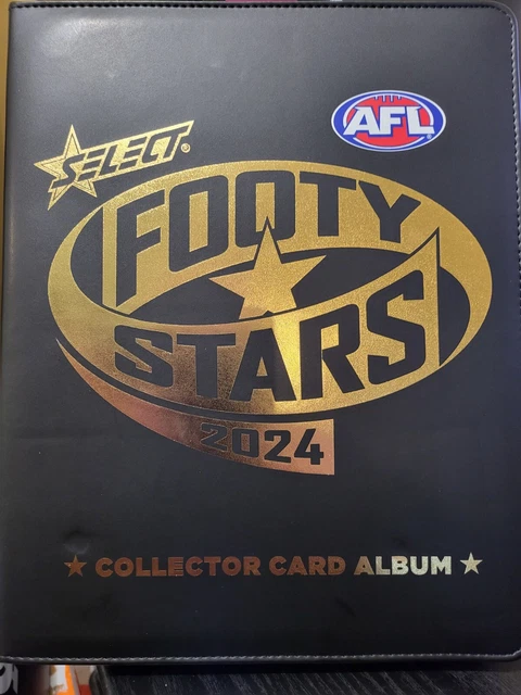 2024 AFL SELECT Footy Stars Complete Base Set Includes Vinyl Album ...