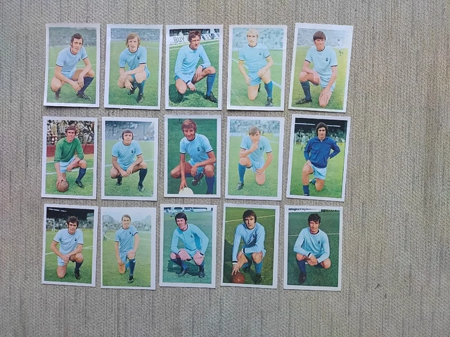 COMPLETE SET COVENTRY City Players FKS Soccer Stars stickers 1971/72 £5 ...