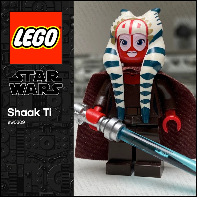 ORIGINAL LEGO STAR Wars Shaak Ti Minifigur SW0309 7931 Clone Wars 7931 ...