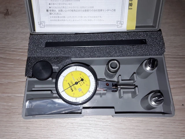 MITUTOYO DIAL LEVER Indicator Gauge (513-406T) Anti Magnetic DTI £99.99 ...
