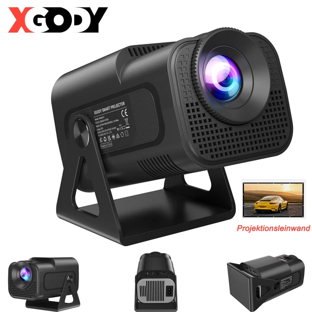 MINI 4K BEAMER Heimkino Projektor Short Throw LED 5G WiFi Bluetooth ...