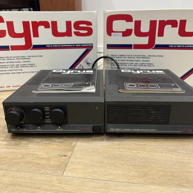 CYRUS TWO AMPLIFIER And Cyrus PSX Power Supply £425.00 - PicClick UK