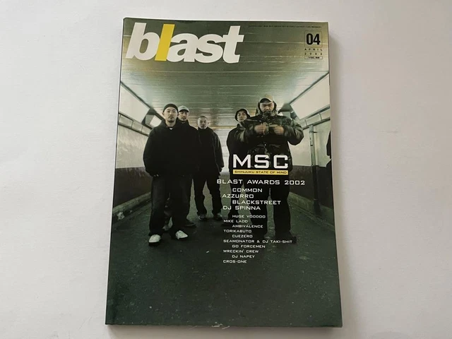 BLAST APRIL 2003 MSC Japanese Rap Hip-Hop Black Music Used £57.82 ...