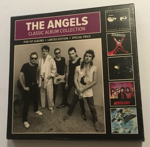 THE ANGELS CLASSIC Album Collection 5-CD Dark/Night/Watch/Howling ...