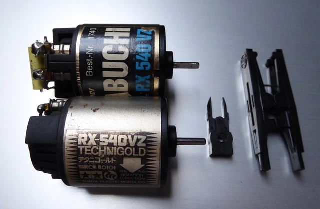 TAMIYA TECHNIGOLD MOTOR Mabuchi RX 540 VZ mit Service-Werkzeugen EUR 20 ...