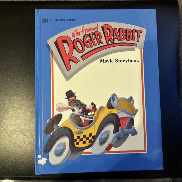 WHO FRAMED ROGER Rabbit Movie Storybook Annual 1988 £1.50 - PicClick UK