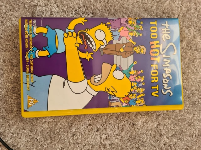 THE SIMPSONS TOO Hot For TV (Animated) (VHS/SUR, 1999) £5.00 - PicClick UK