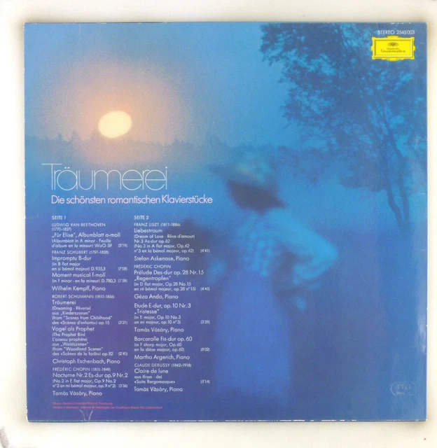 12 & LP - Various – Träumerei (the Most Beautiful Romant. Klavierst ...
