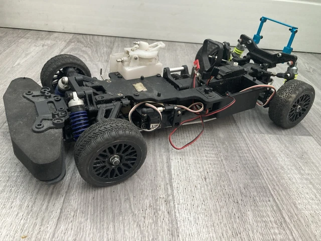FAST NITRO RC 1/10 TOURING car 1:10 4WD CEN ACME CYCLONE PRO rolling ...