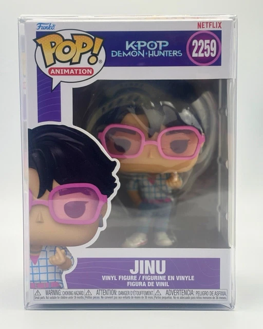 FUNKO POP! ANIMATION Jinu #2259 KPop Demon Hunters Netflix Vinyl ...