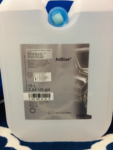 ADBLUE ORIGINALE MERCEDES-BENZ ADBLUE, 10 litri A004989042012 EUR 32,00 ...