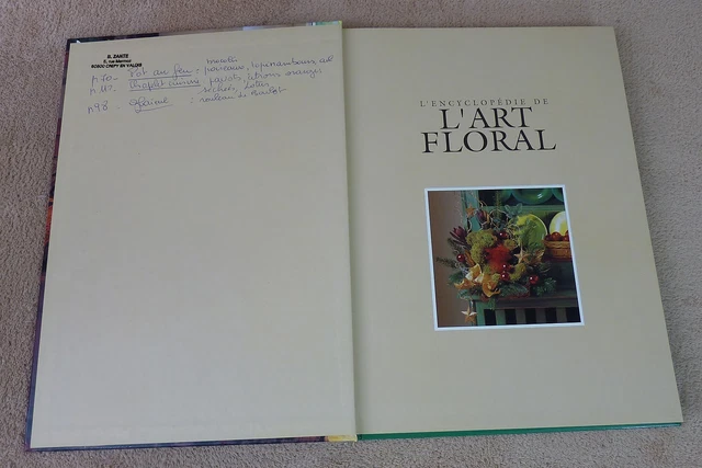 L'ENCYCLOPEDIE DE L'ART Floral / Les Plus Belles Creations... - Susie ...